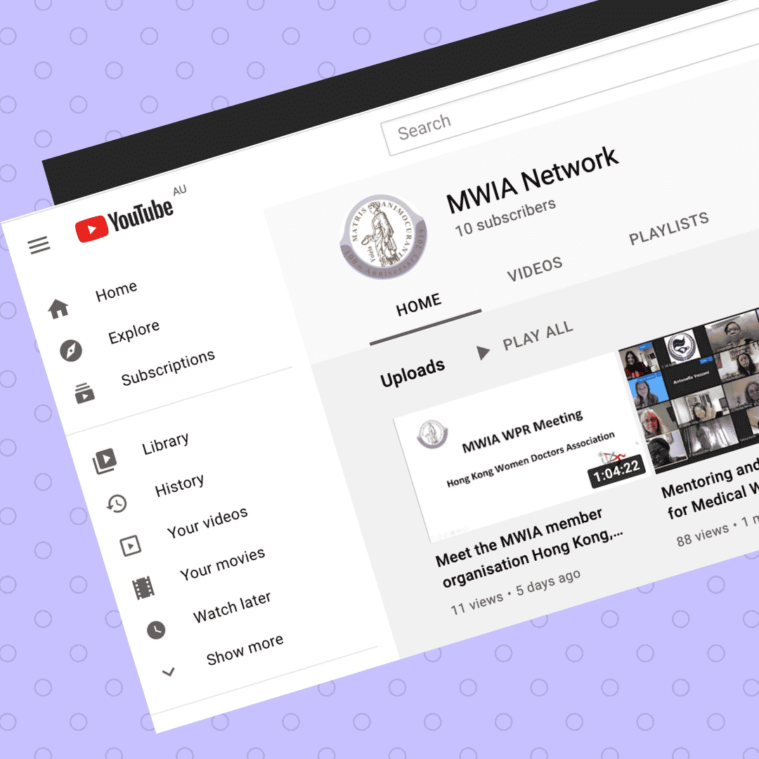 MWIA on Youtube - Meet the Hong Kong Women Doctors' Association (HKWDA ...